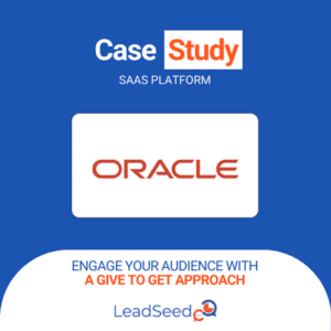 Oracle – Case Study » LeadSeed - Conversation as a Platform